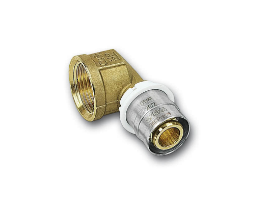 3FIT- PRESS KOLENO NOTRANJI NAVOJ 90° 26x3,0 - 3/4